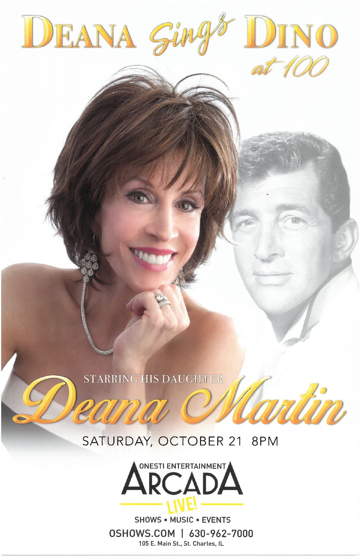 Deana Martin Poster 10/21/ - ARC - RockStock Store
