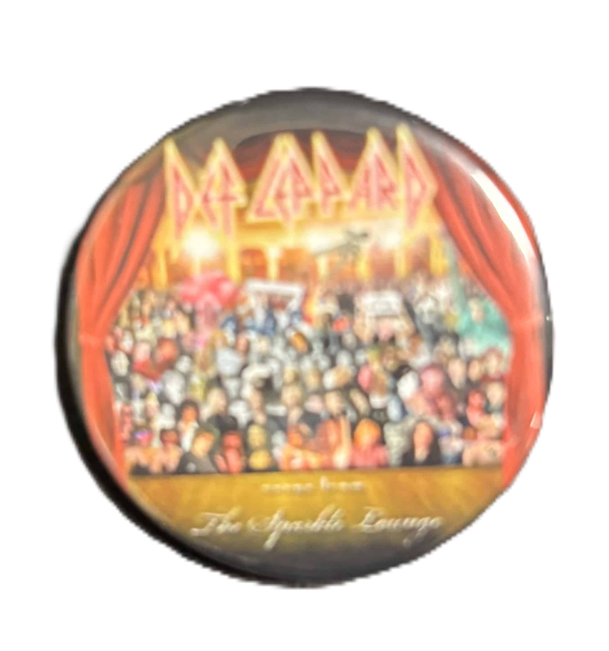 Def Leppard Concert Button - RockStock Store