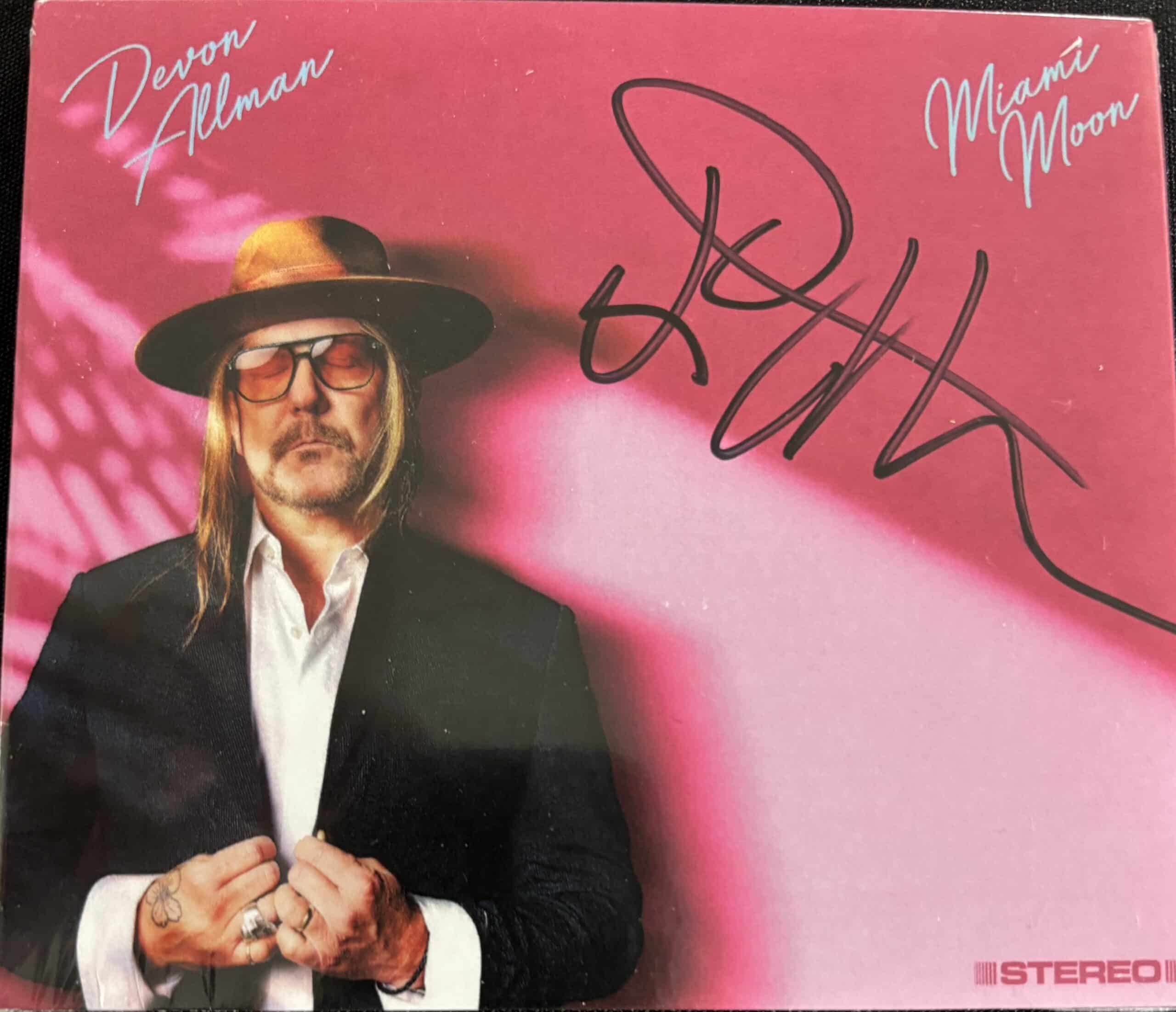 Devon Allman-Miami Moon CD (Autographed) - RockStock Store