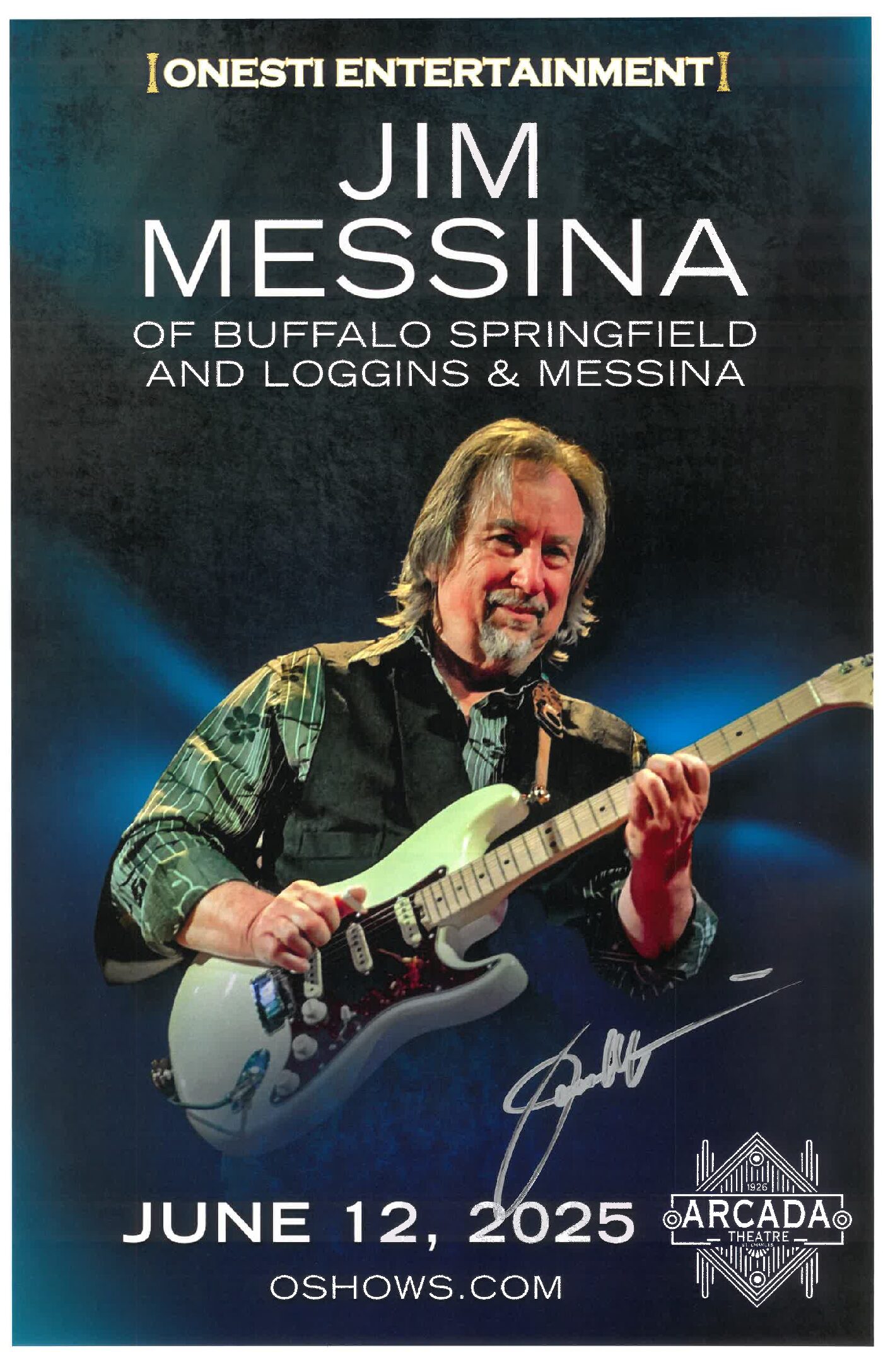 Jim Messina Poster 6/12/25-ARC - RockStock Store