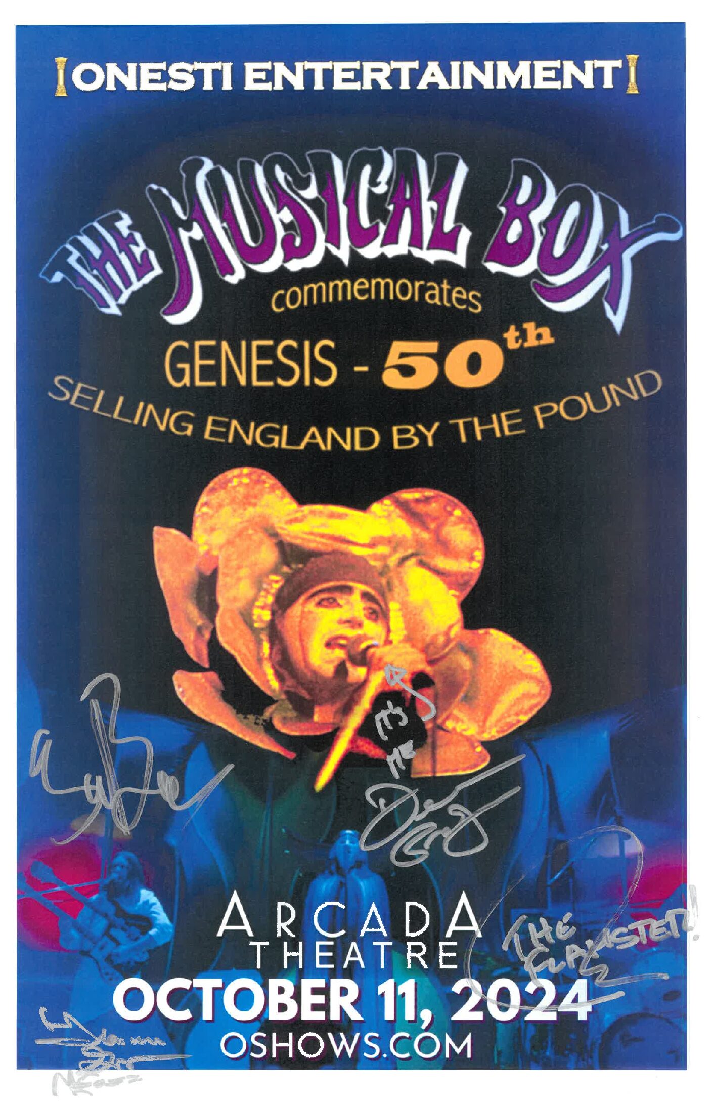 Musical Box Poster 10/11/24-ARC - RockStock Store