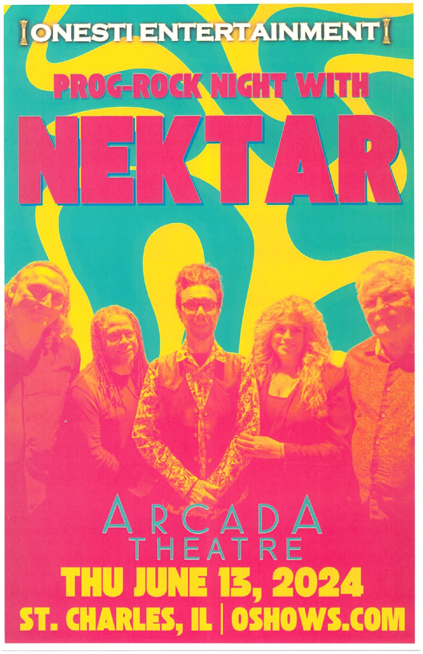 Nektar Poster 6/13/24-ARC (Unsigned Only) - RockStock Store