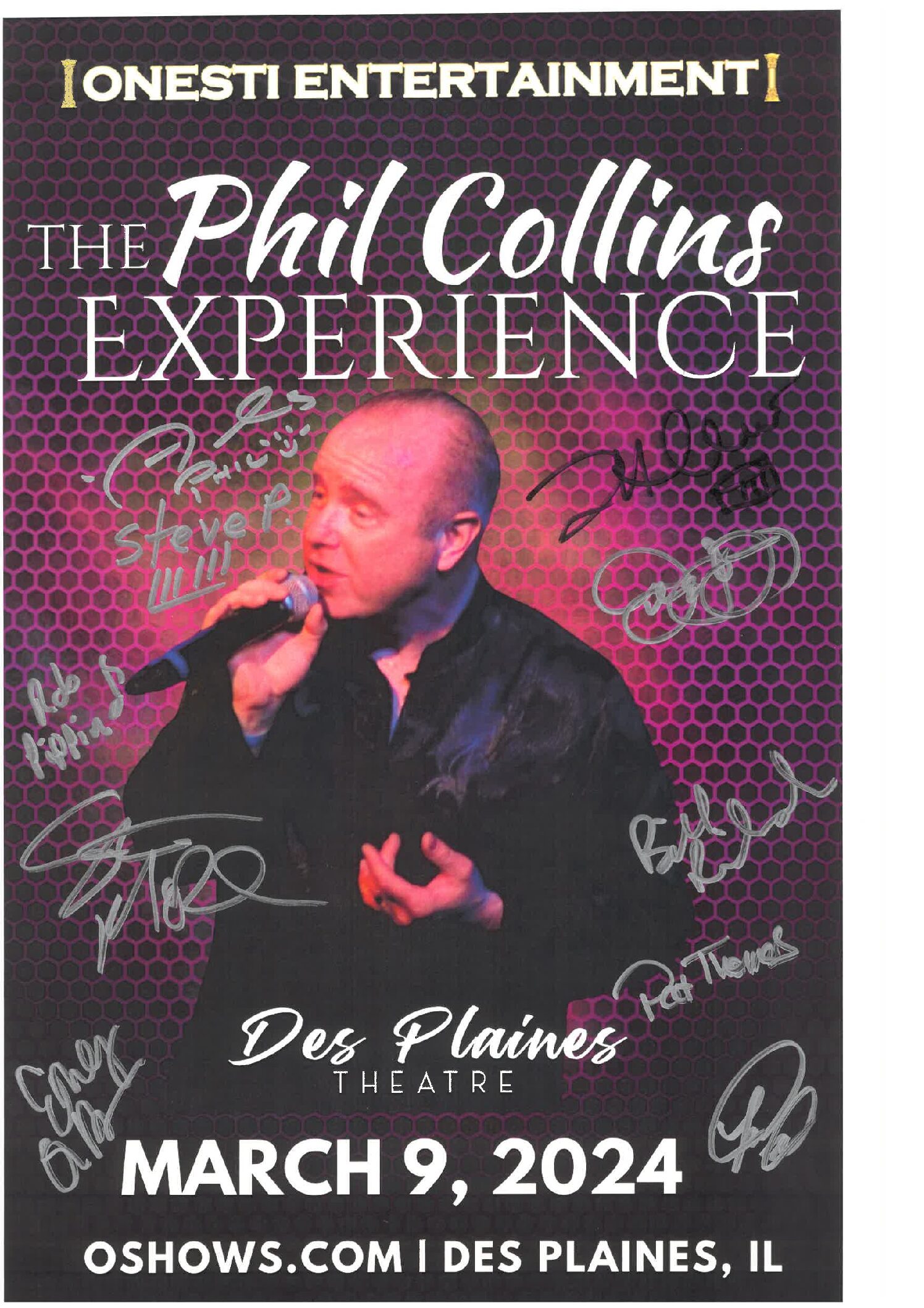 The Phil Collins Experience Poster (Tribute) -03/09/24-DPT - RockStock ...