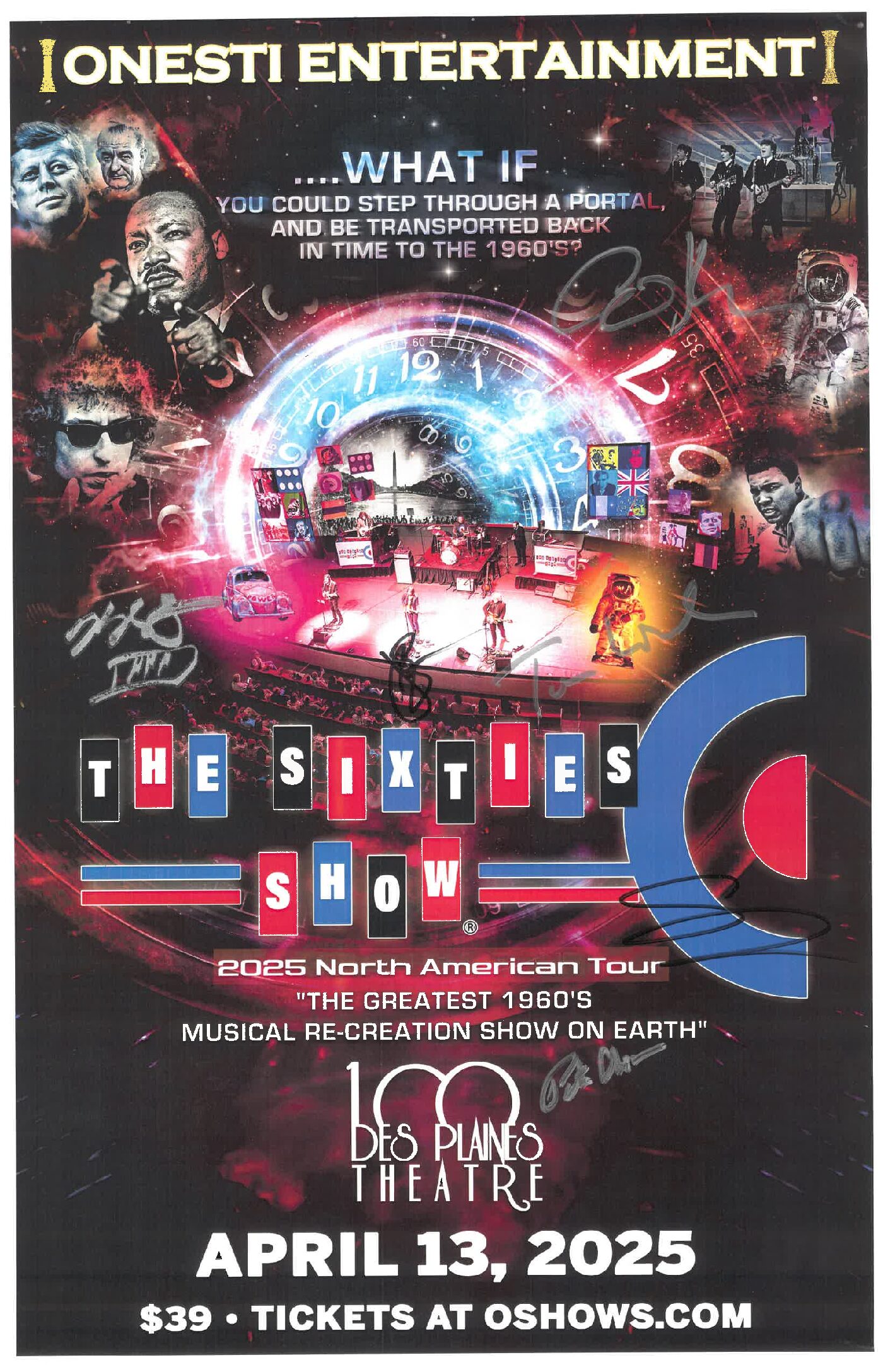 Sixties Show, The- Poster 4/13/25 DP - RockStock Store