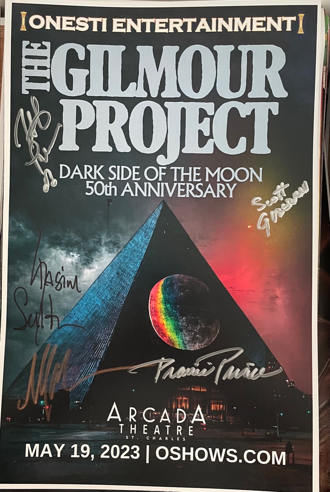 Gilmour Project Poster-5/19/2023 - RockStock Store