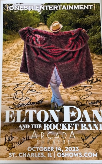 Elton Dan Poster (10/14/2023) - RockStock Store