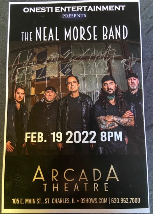 Neal Morse Band- 2/19/22 (signed) - RockStock Store Neal Morse Band- 2/19/22 (signed) - RockStock Store