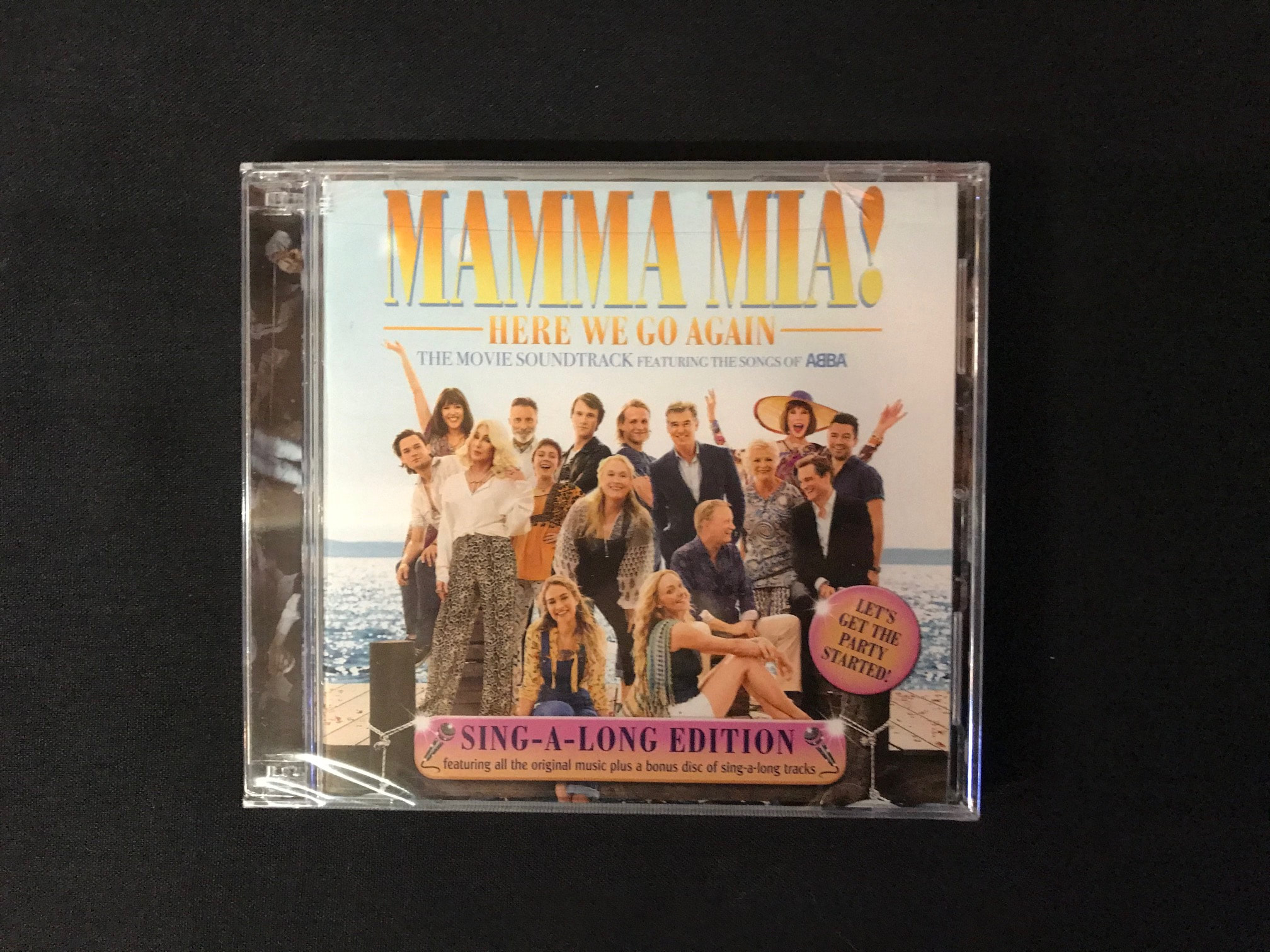 Soundtrack-Mamma Mia! Here We Go Again (Sing Along Edition) - RockStock Store