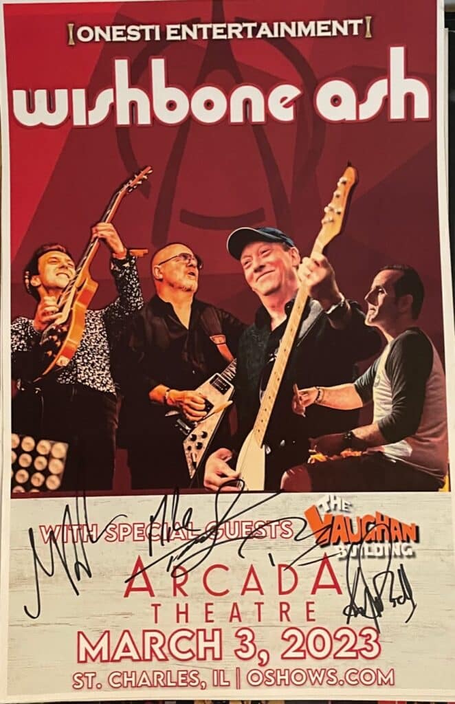 Wishbone Ash Poster-3/3/2023 - RockStock Store